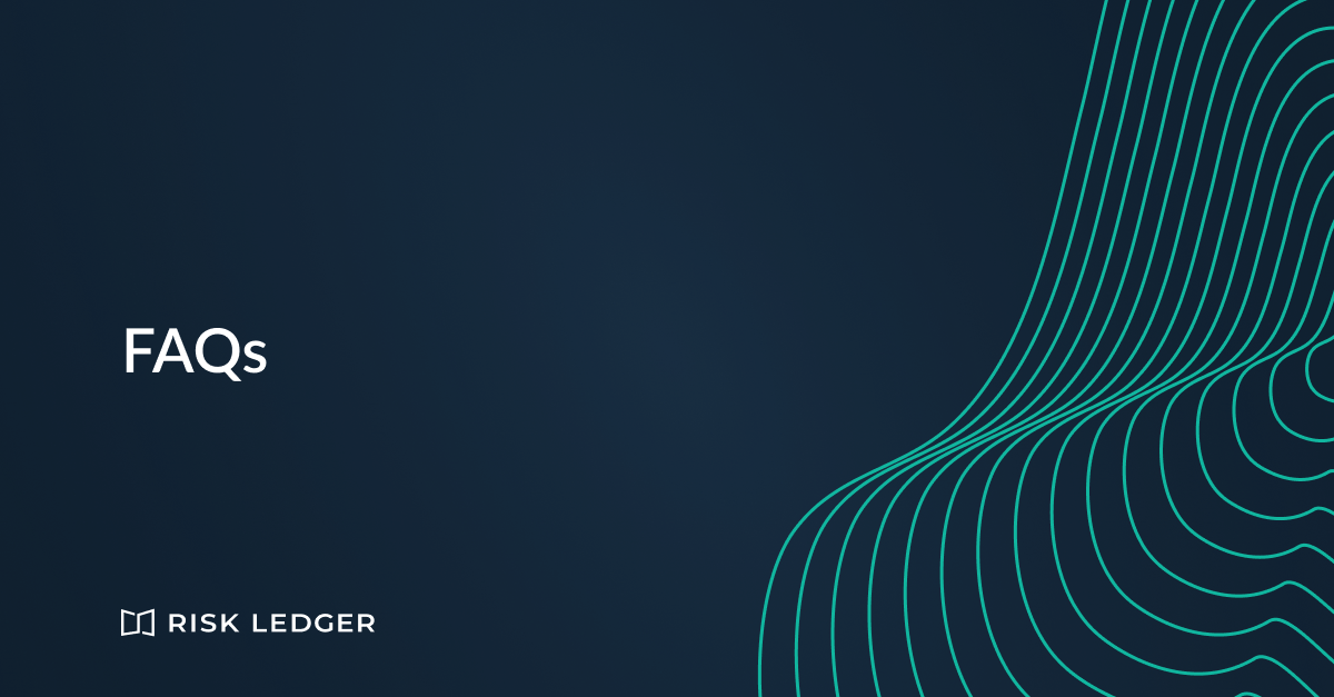 Resources & FAQs - Risk Ledger